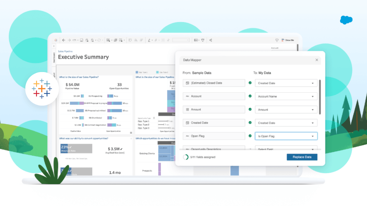Now Available in Tableau 2023.1–Accelerator Data Mapping, Identity ...