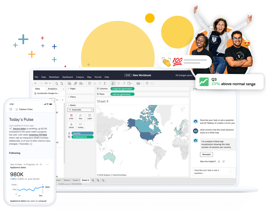 Software voor business intelligence en analytics | Tableau
